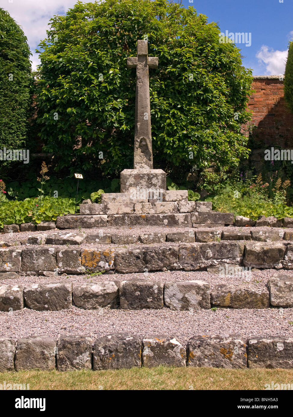 Ruins of Shaftesbury Abbey Dorset England UK Stock Photo - Alamy