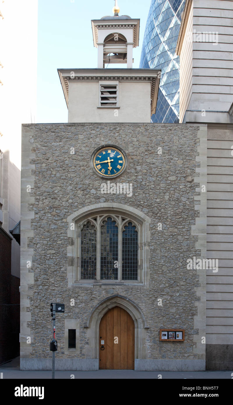 St Ethelburga Church Bishopsgate - City of London Stock Photo - Alamy
