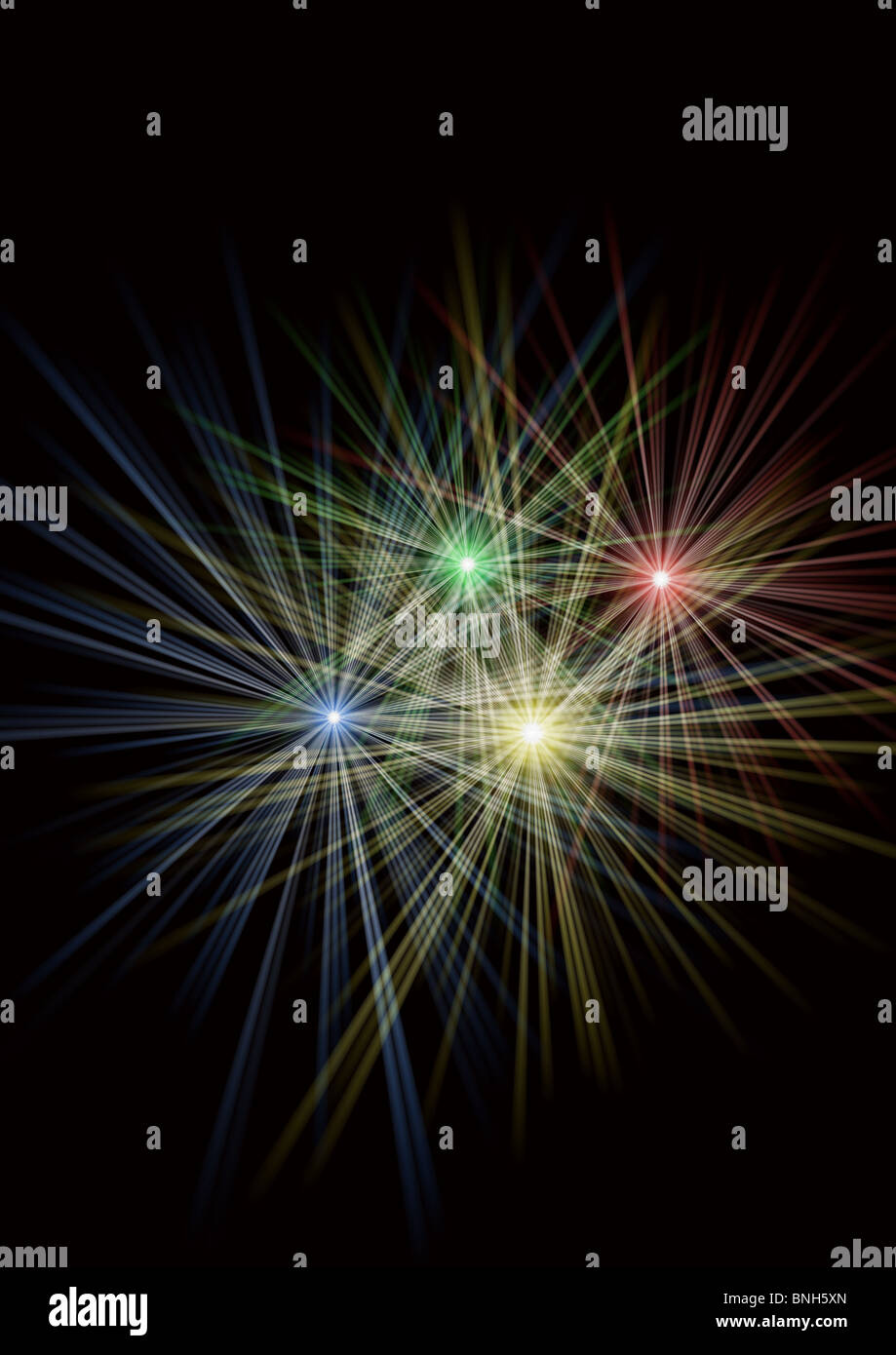 Neon lights star hi-res stock photography and images - Alamy