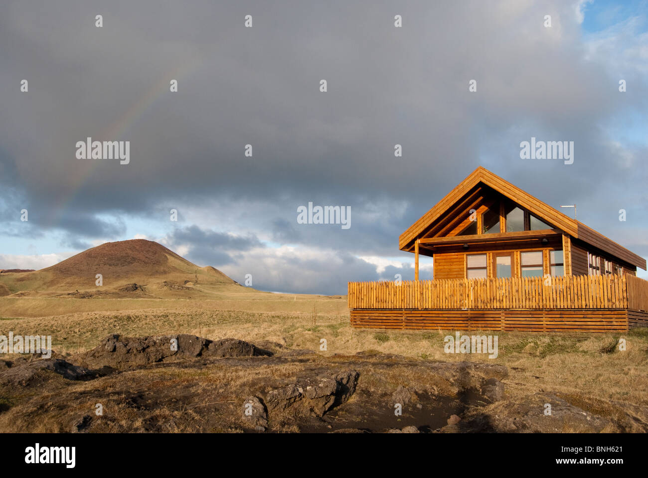 Volcano house iceland hi-res stock photography and images - Alamy