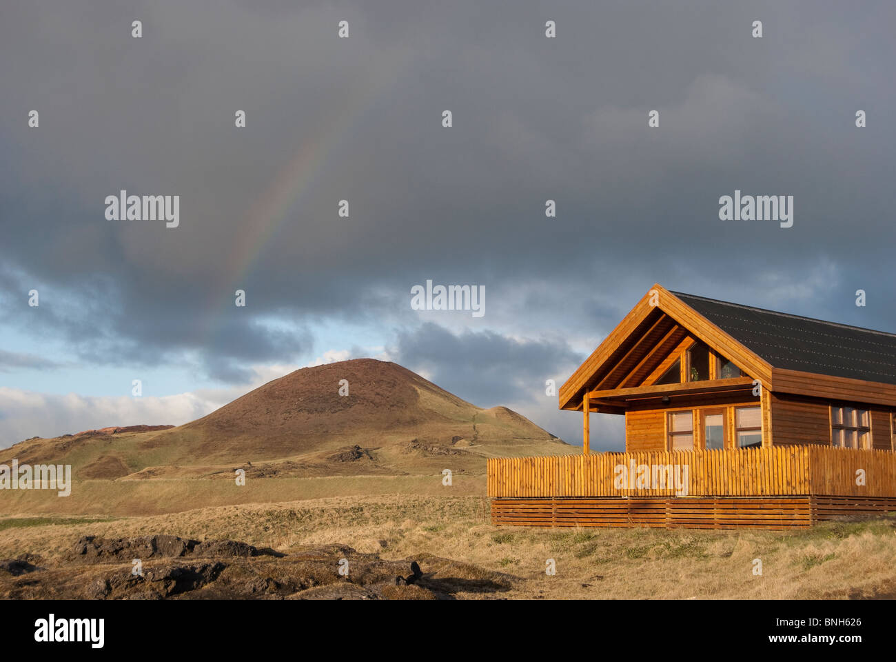 Volcano house iceland hi-res stock photography and images - Alamy