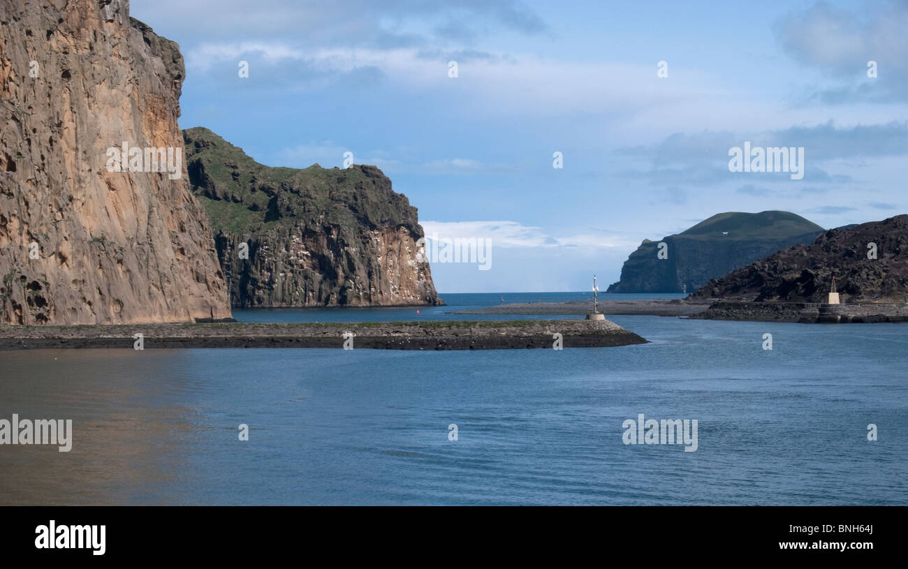 Heimaey port, Vestmannaeyjar, Iceland Stock Photo - Alamy