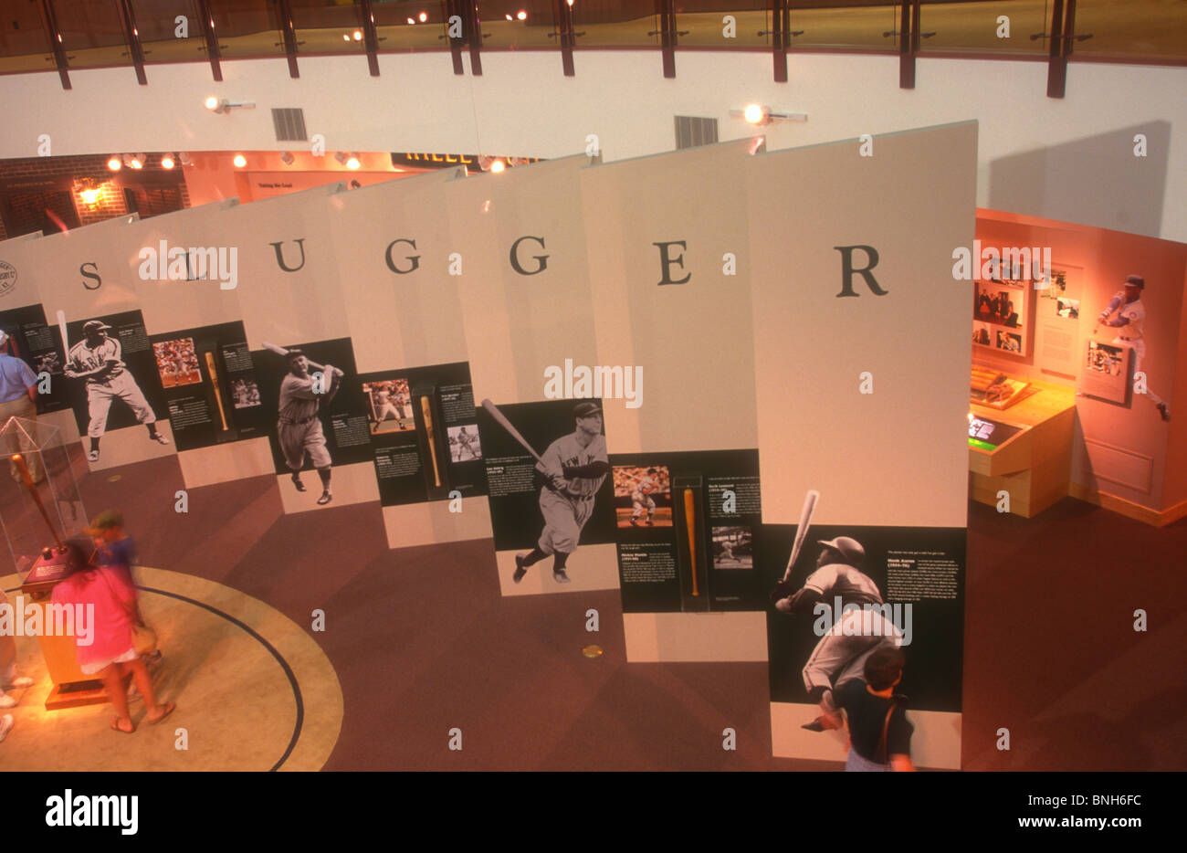 Interior Louisville Slugger Museum Kentucky Stock Photo - Alamy