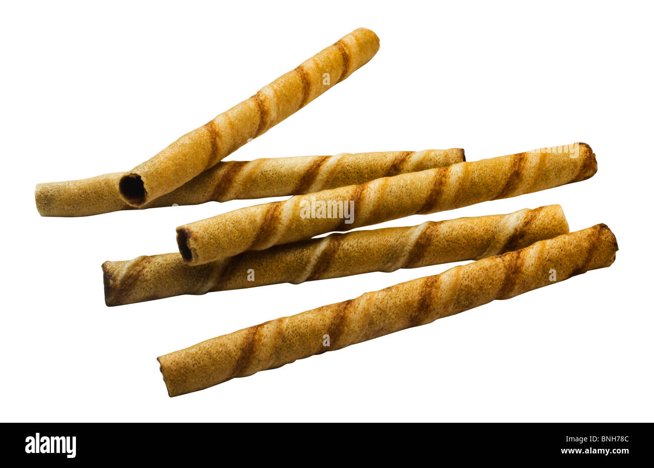 Close-up of chocolate wafer sticks Stock Photo - Alamy