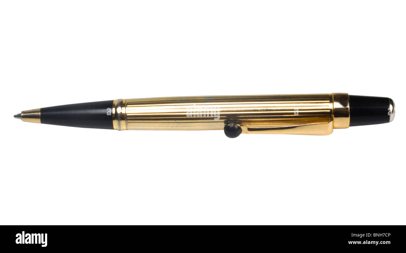 Close-up of a ballpoint pen Stock Photo - Alamy