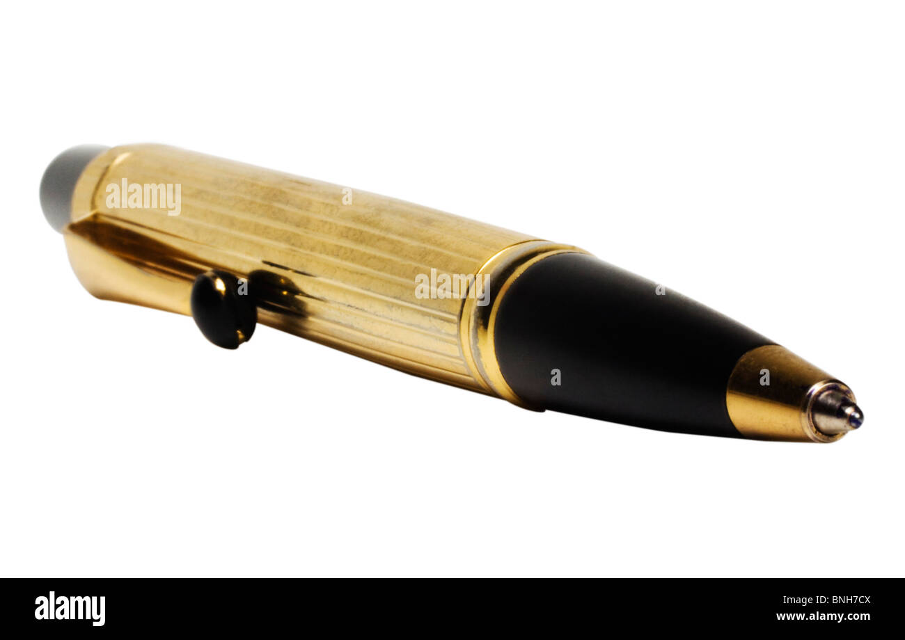 Close-up of a ballpoint pen Stock Photo - Alamy