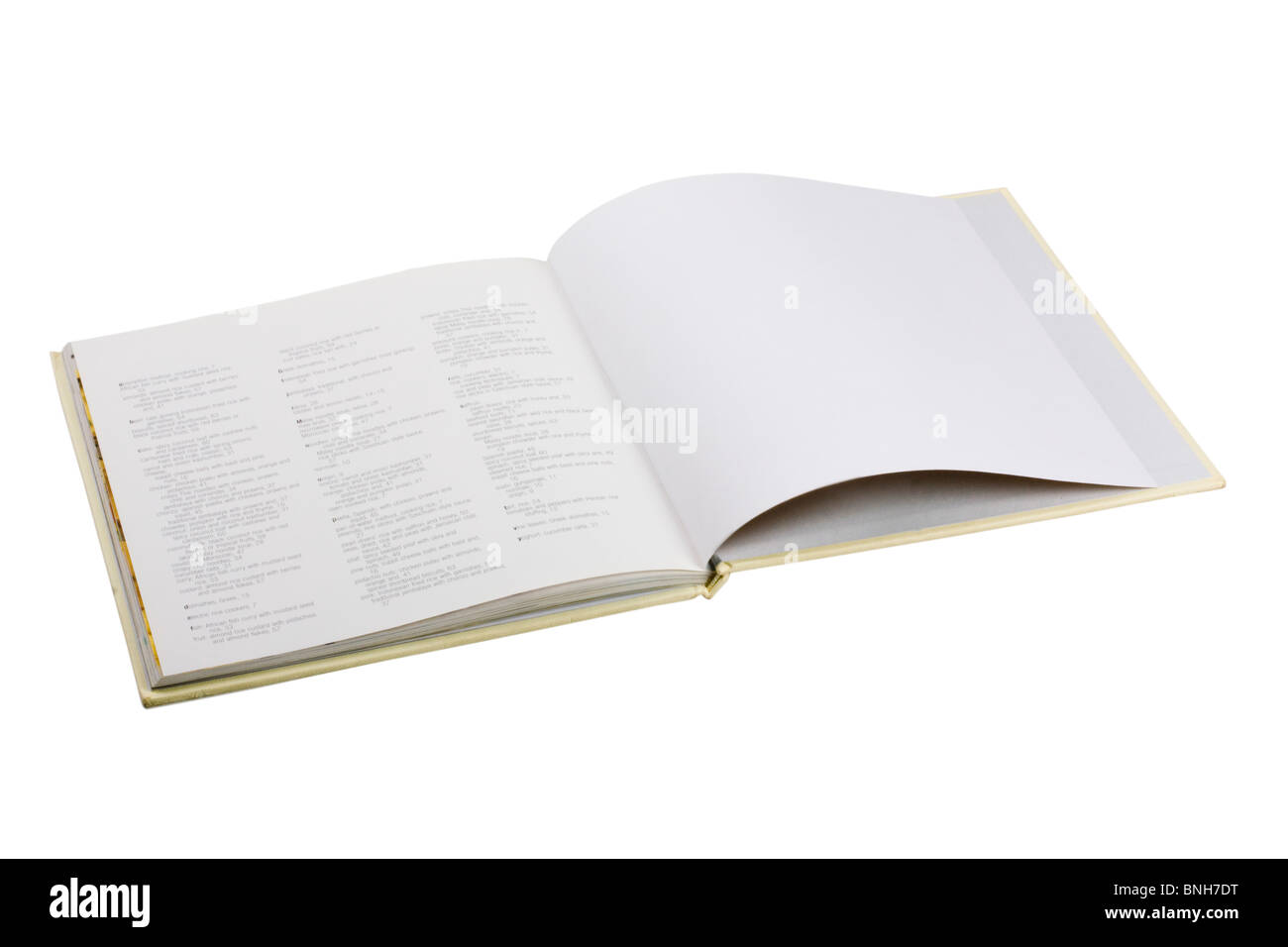 Close-up of an open book Stock Photo - Alamy