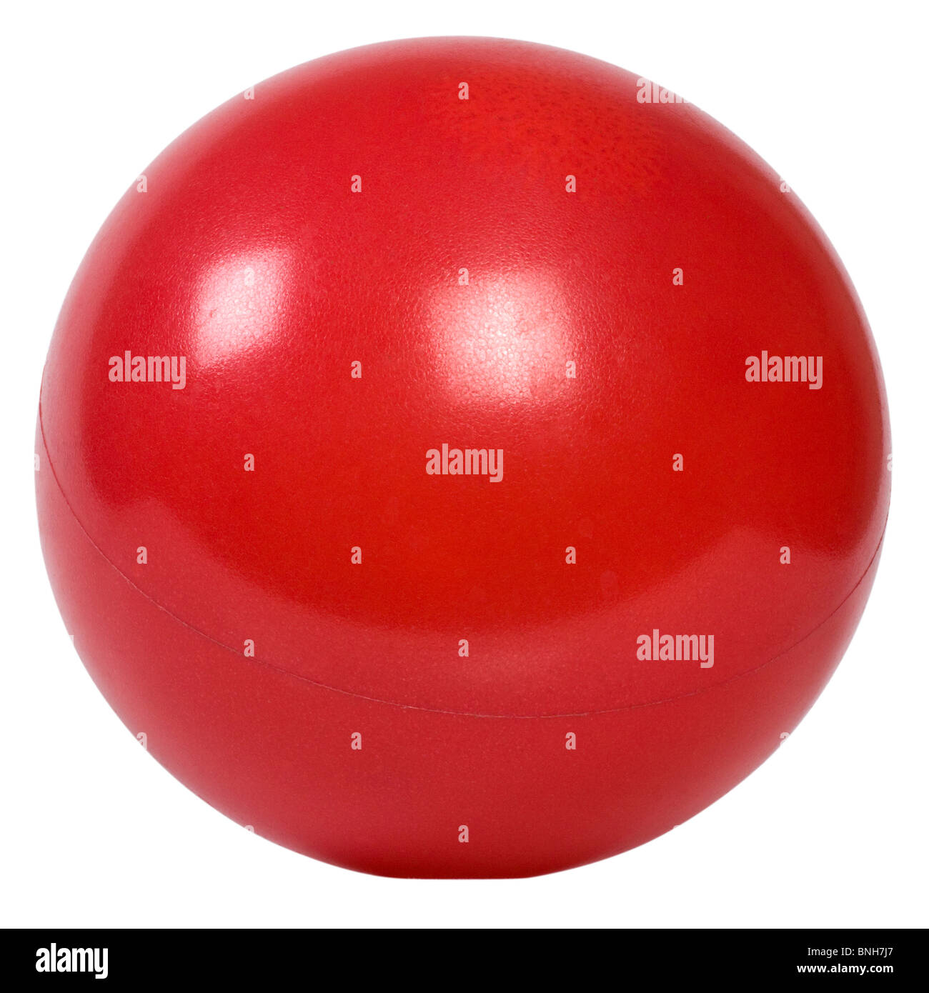 Smiley face on a red ball Stock Photo - Alamy
