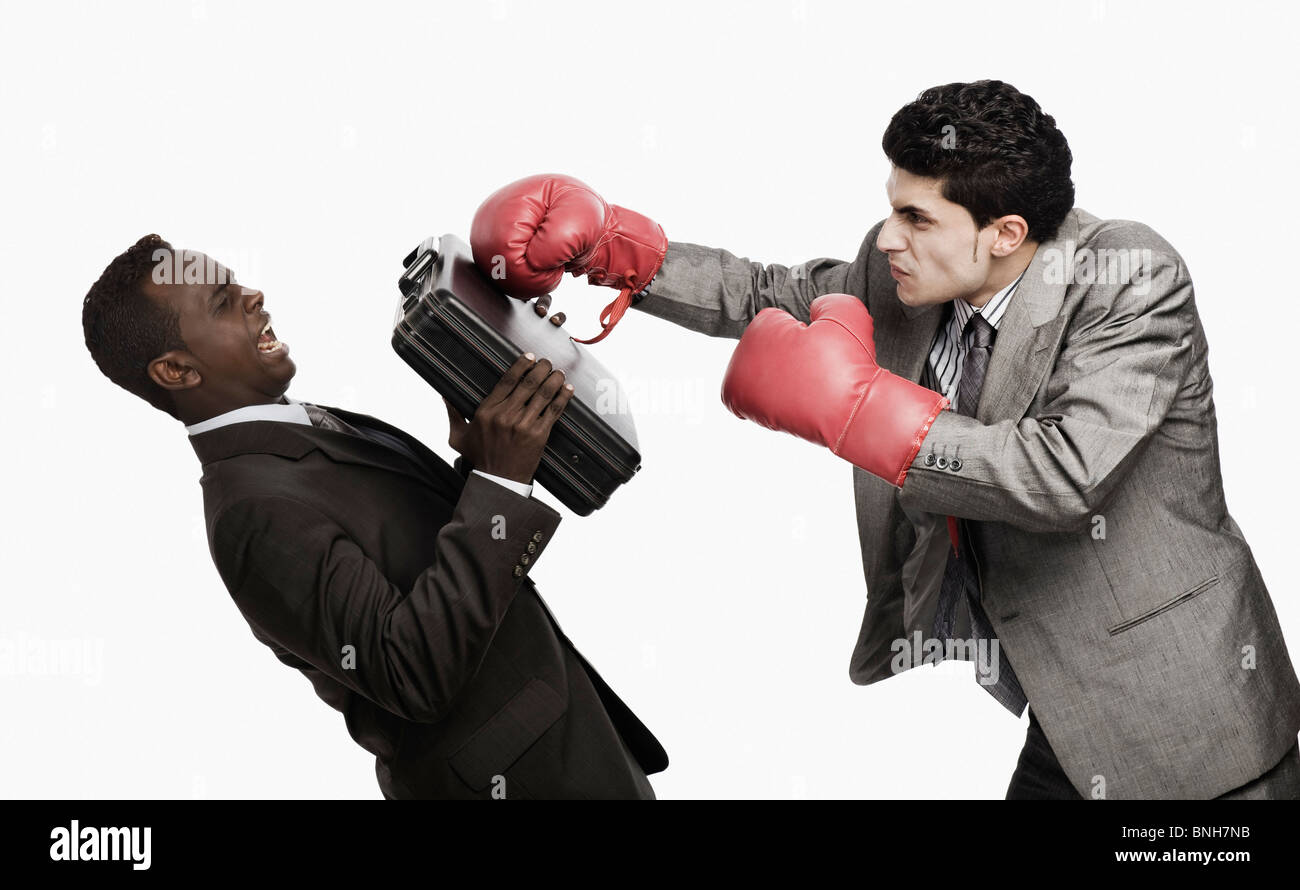 Man punching himself hi-res stock photography and images - Alamy