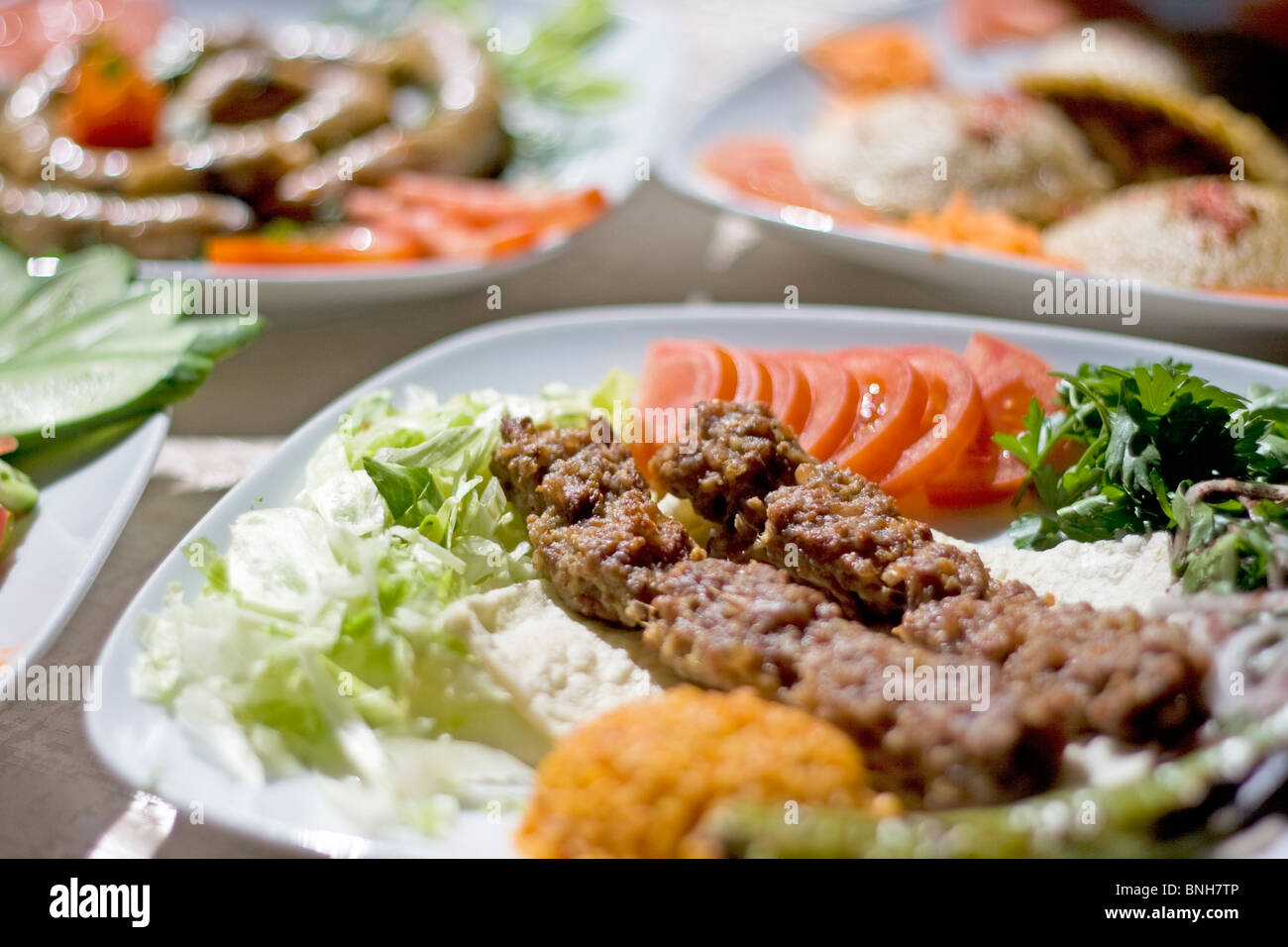 Turkish traditional foods Stock Photo - Alamy