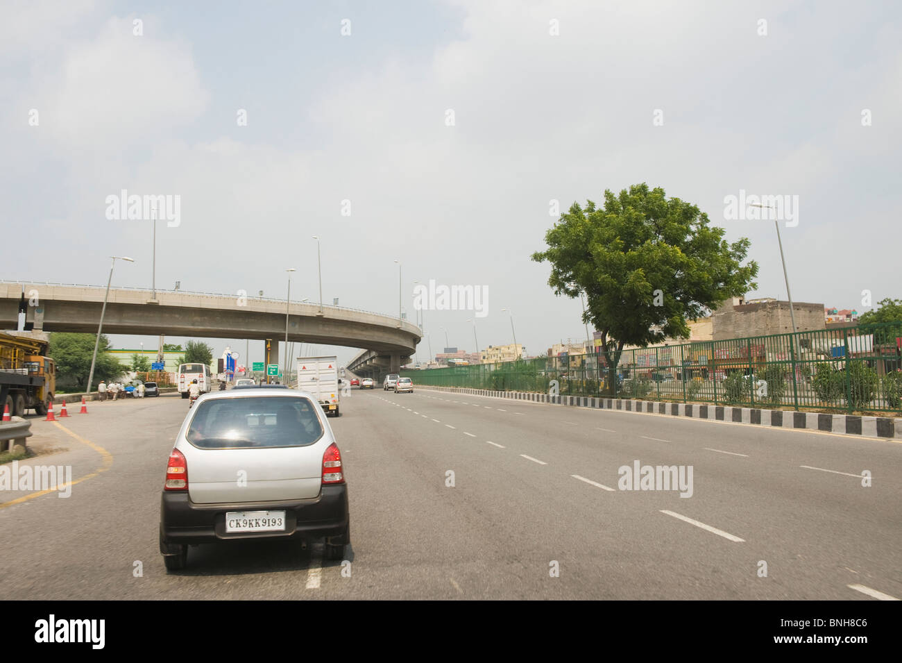 Car on a road, National Highway 8, New Delhi, India Stock Photo - Alamy