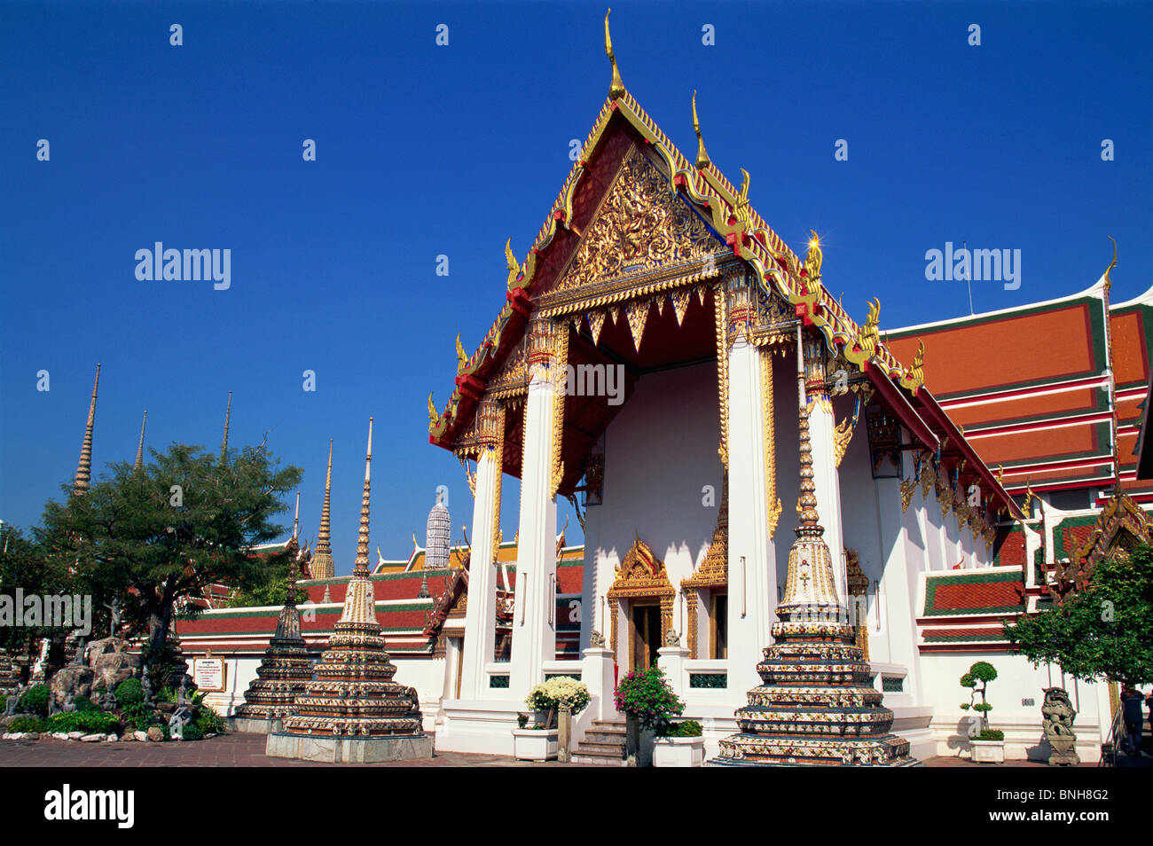 Asia Thailand Bangkok Wat Po Wat Pho Temple Temples Thai Temple Stupa ...