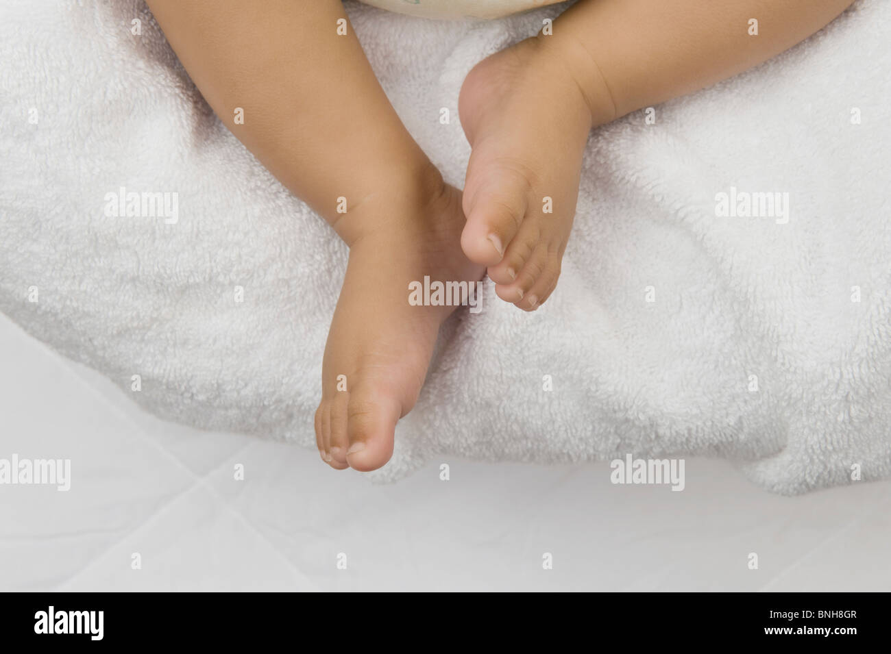 Close-up of a baby's feet Stock Photo - Alamy