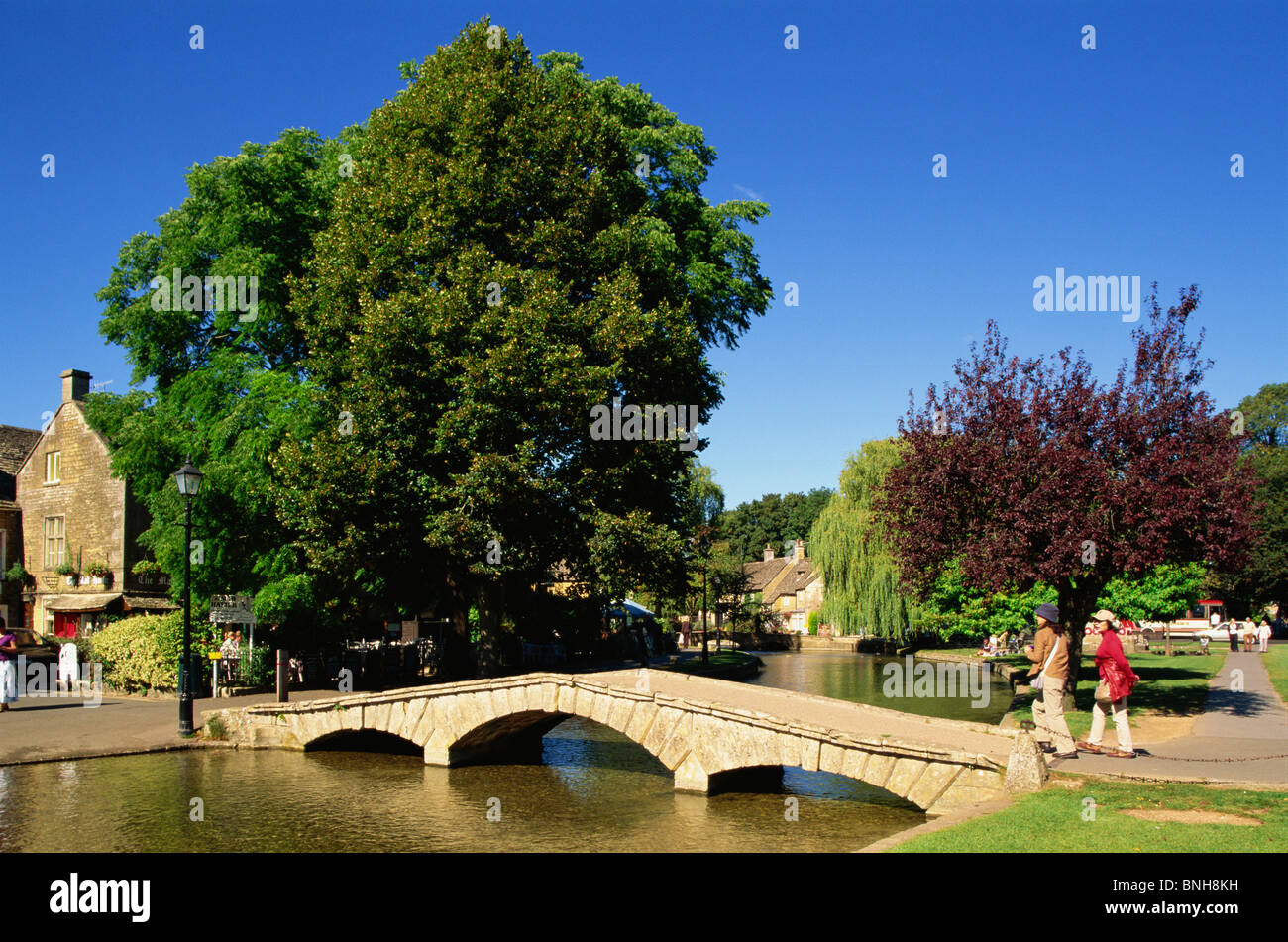 UK United Kingdom Great Britain England Gloustershire Cotswolds Bourton ...