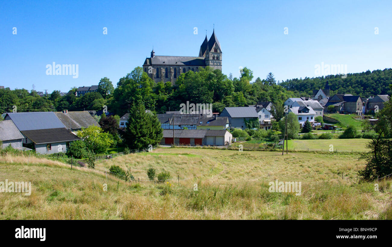 Germany Ravengiersburg Simmern Simmerbach Simmerbach valley Soonwald ...