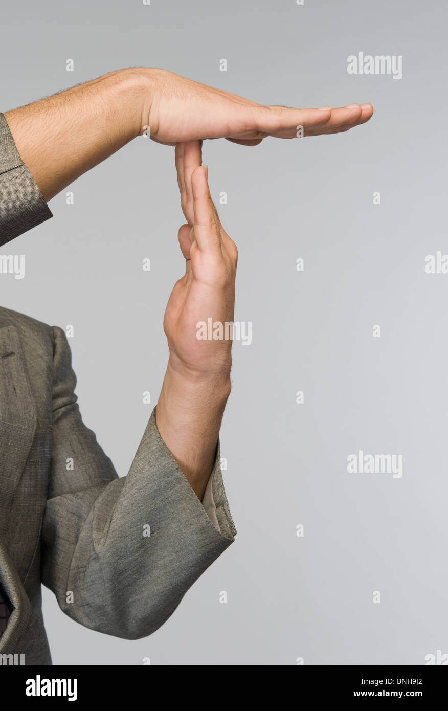 Time out signal hi-res stock photography and images - Alamy