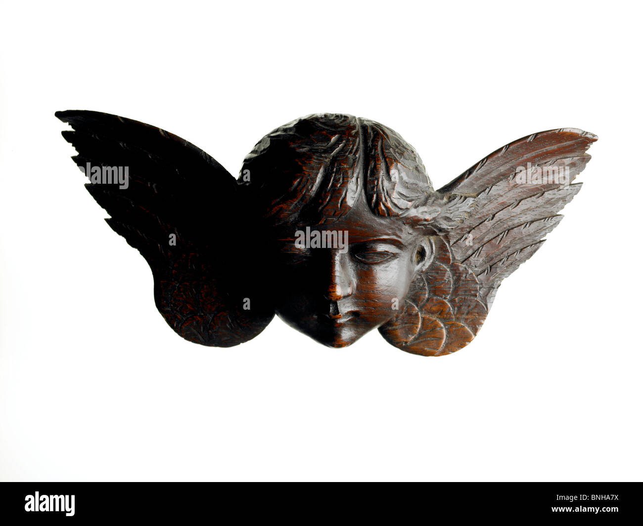 Winged cherub head hi-res stock photography and images - Alamy