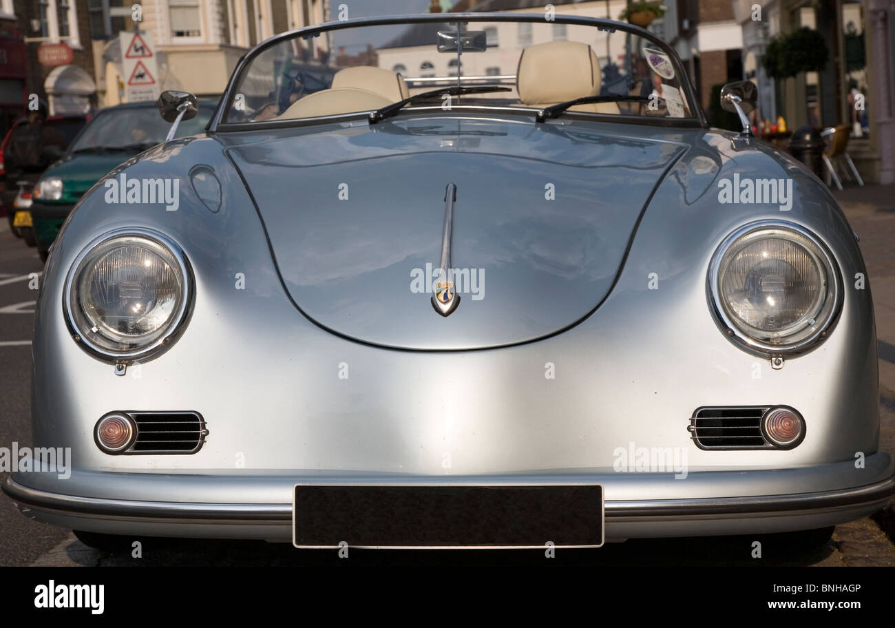Classic Porsche Spyder UK Stock Photo - Alamy