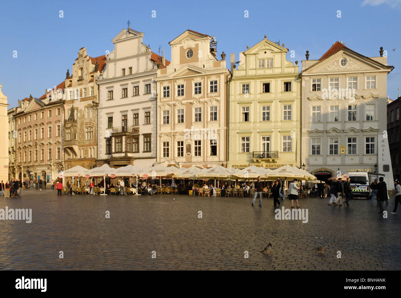 historical town place old town-dweller ring Prague UNESCO world ...