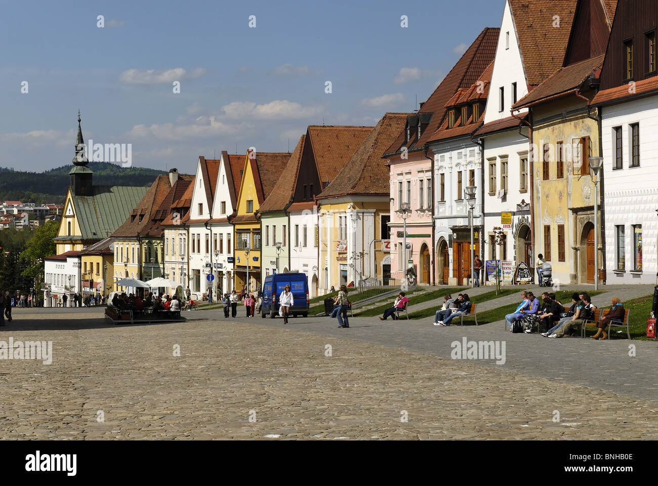 Slovakia Town place Bardejov Unesco world cultural heritage Europe old ...