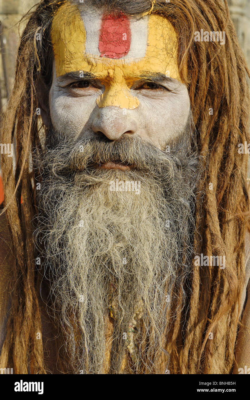 Sadhu holy man Pashupatinath Katmandu Nepal Himalayas Asia Asian ...