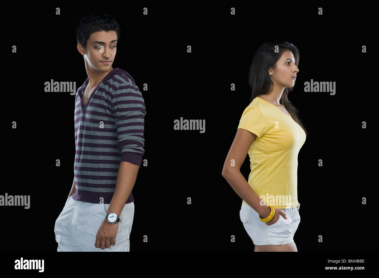 Disinterested boyfriend hi-res stock photography and images - Alamy