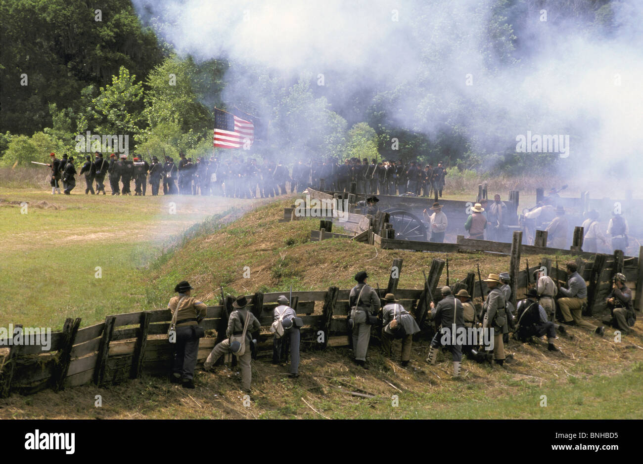 Usa Selma Alabama Battle Of Selma Civil War Re-Enactment Soldiers ...