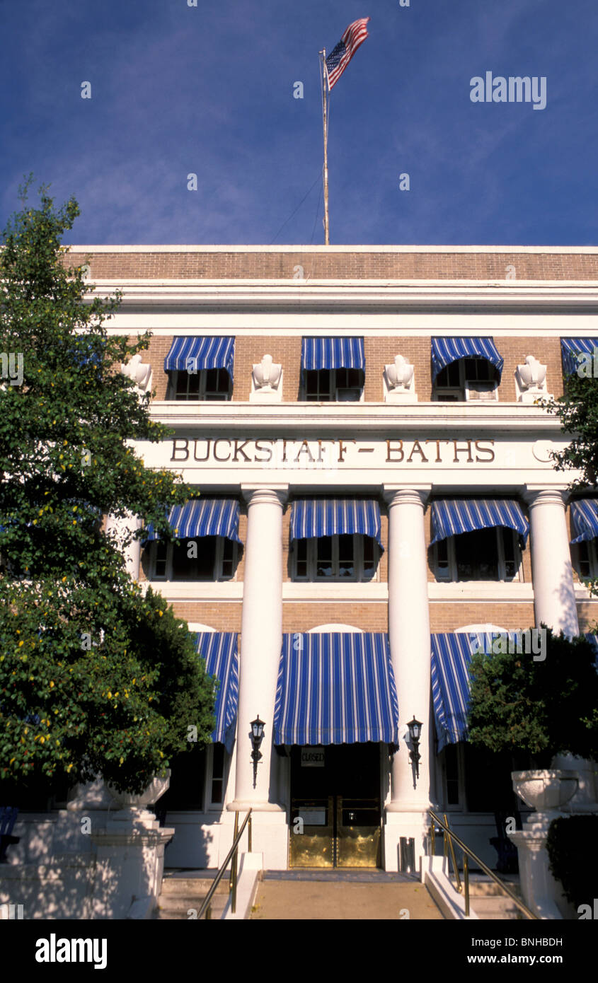Usa Hot Springs City Arkansas Ozark Mountains Buckstaff Bath Bathhouse ...