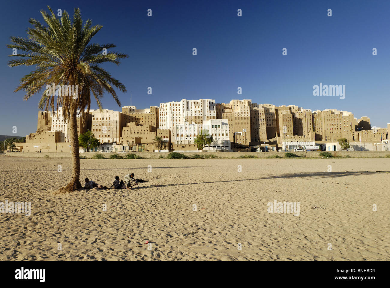 Old Town Shibam UNESCO world cultural heritage wadi Hadramaut Yemen ...