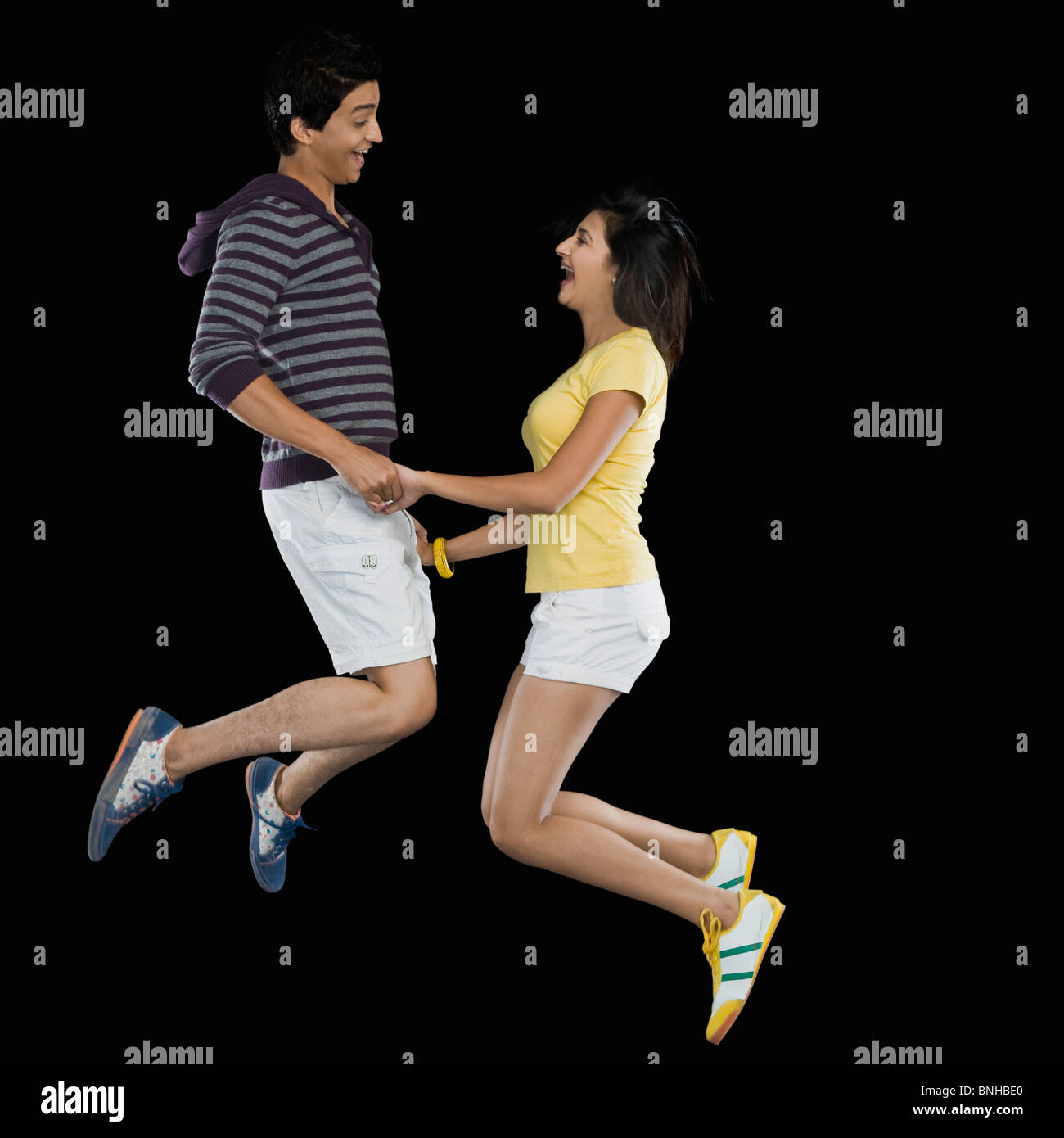Couple happy smile cut out hi-res stock photography and images - Alamy