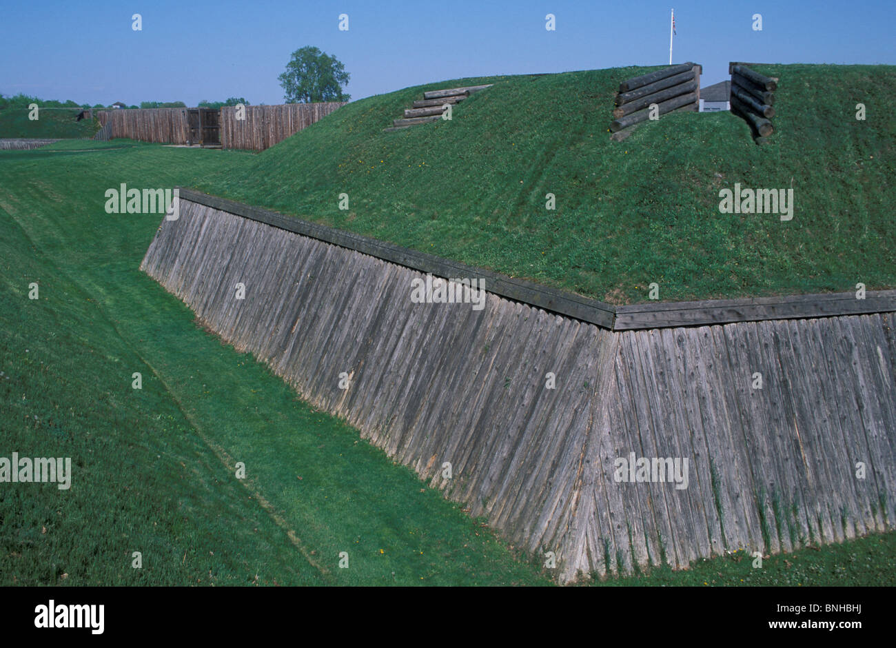 Canada niagara on the lake ontario fort george national historic hi-res ...