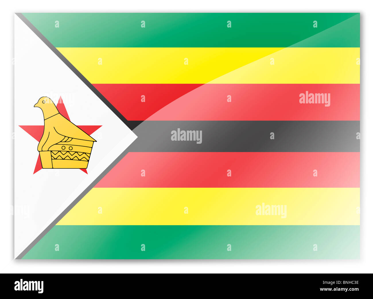 Zimbabwe flag hi-res stock photography and images - Alamy