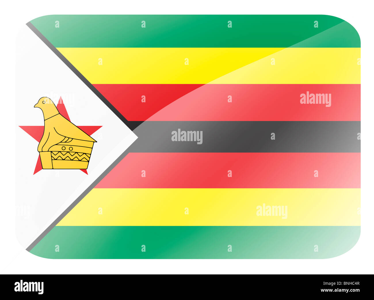Zimbabwe flag hi-res stock photography and images - Alamy