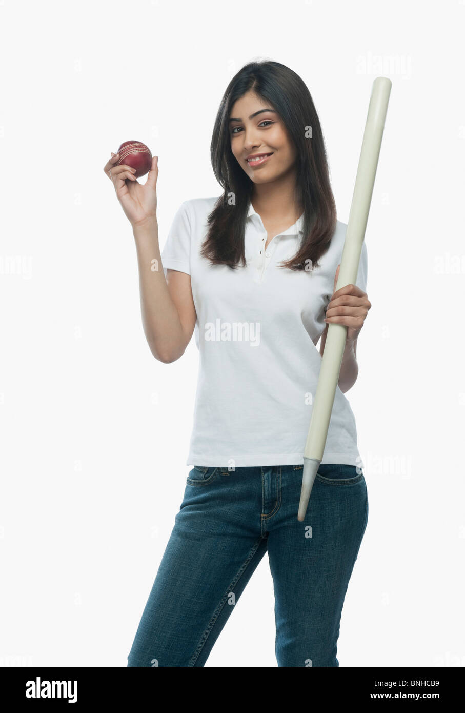 Indian cricket fan, woman hi-res stock photography and images - Alamy