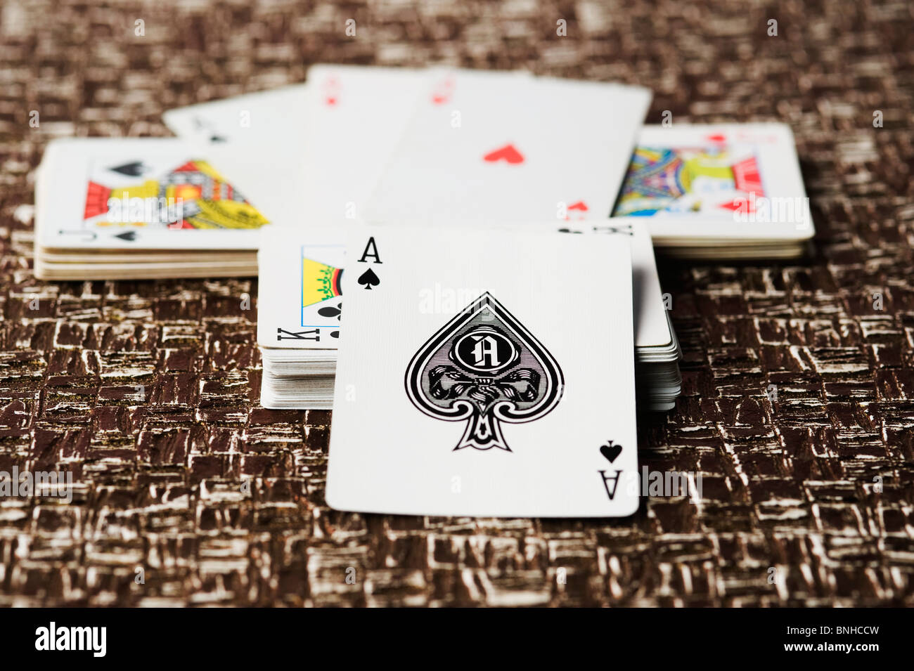 Ace of spades focus hi-res stock photography and images - Alamy