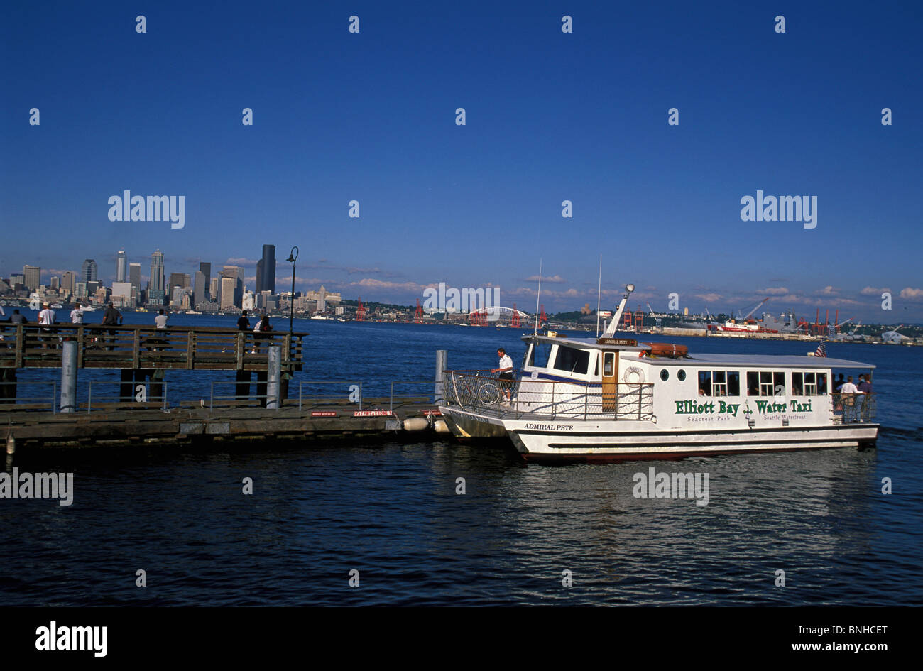 Seattle water taxi hi-res stock photography and images - Alamy