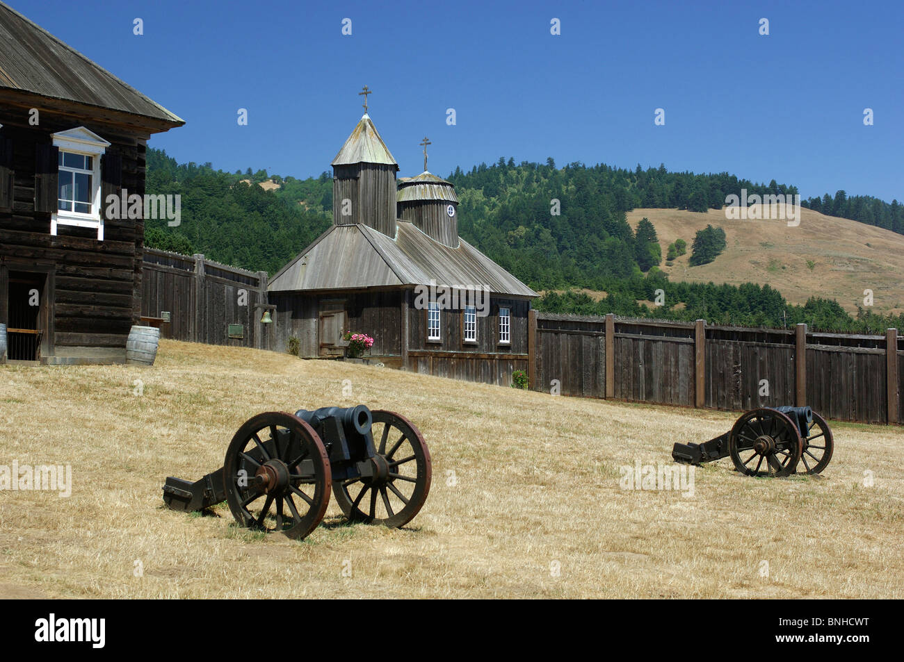 Usa Fort Ross California Fort Ross State Historic Park Cannons Historic ...