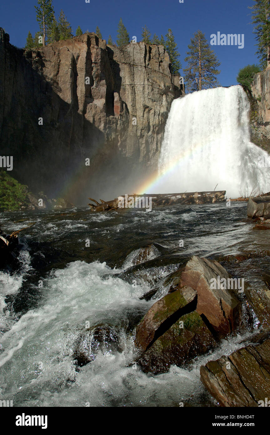 Usa Mammoth California Rainbow Falls Devils Postpile National Monument ...