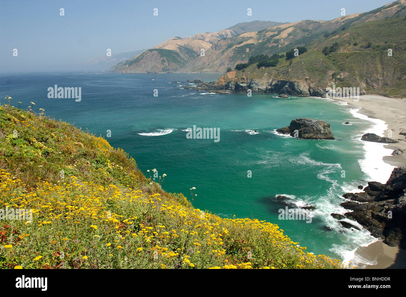Usa California Big Sur Coast Highway 1 Cabrillo Highway South Of ...
