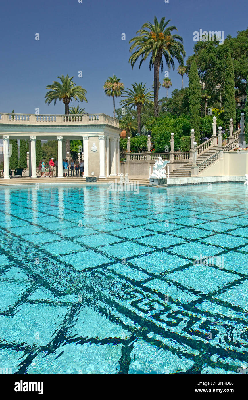 Usa San Simeon California Neptune Pool Hearst Castle State Park ...