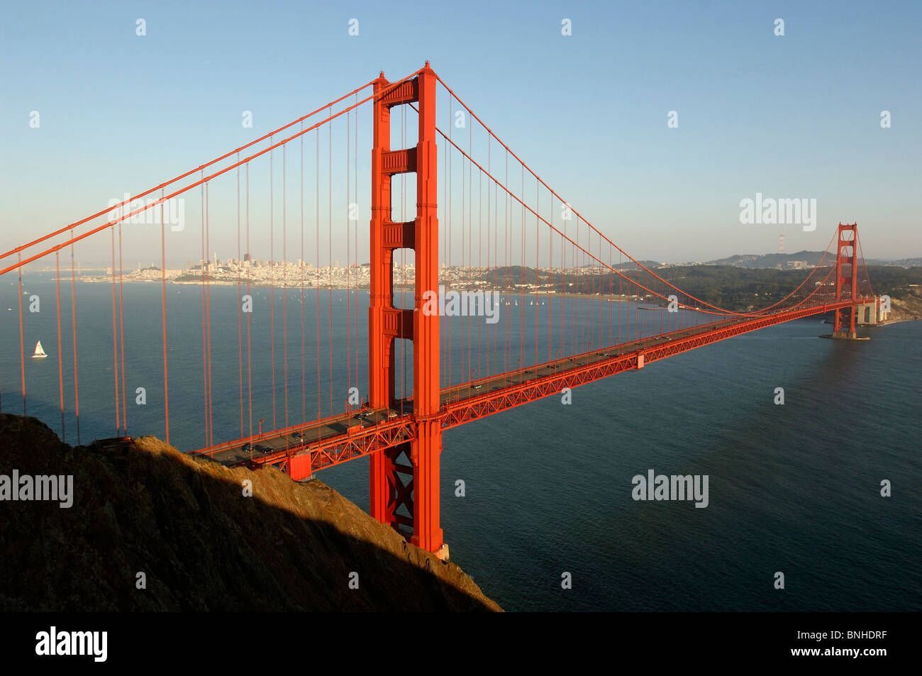 Usa San Francisco California City Golden Gate Bridge Suspension Bridge ...