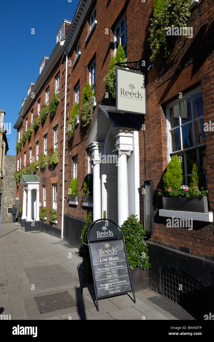 Reeds Restaurant and Bar, Norwich, Norfolk, England Stock Photo - Alamy