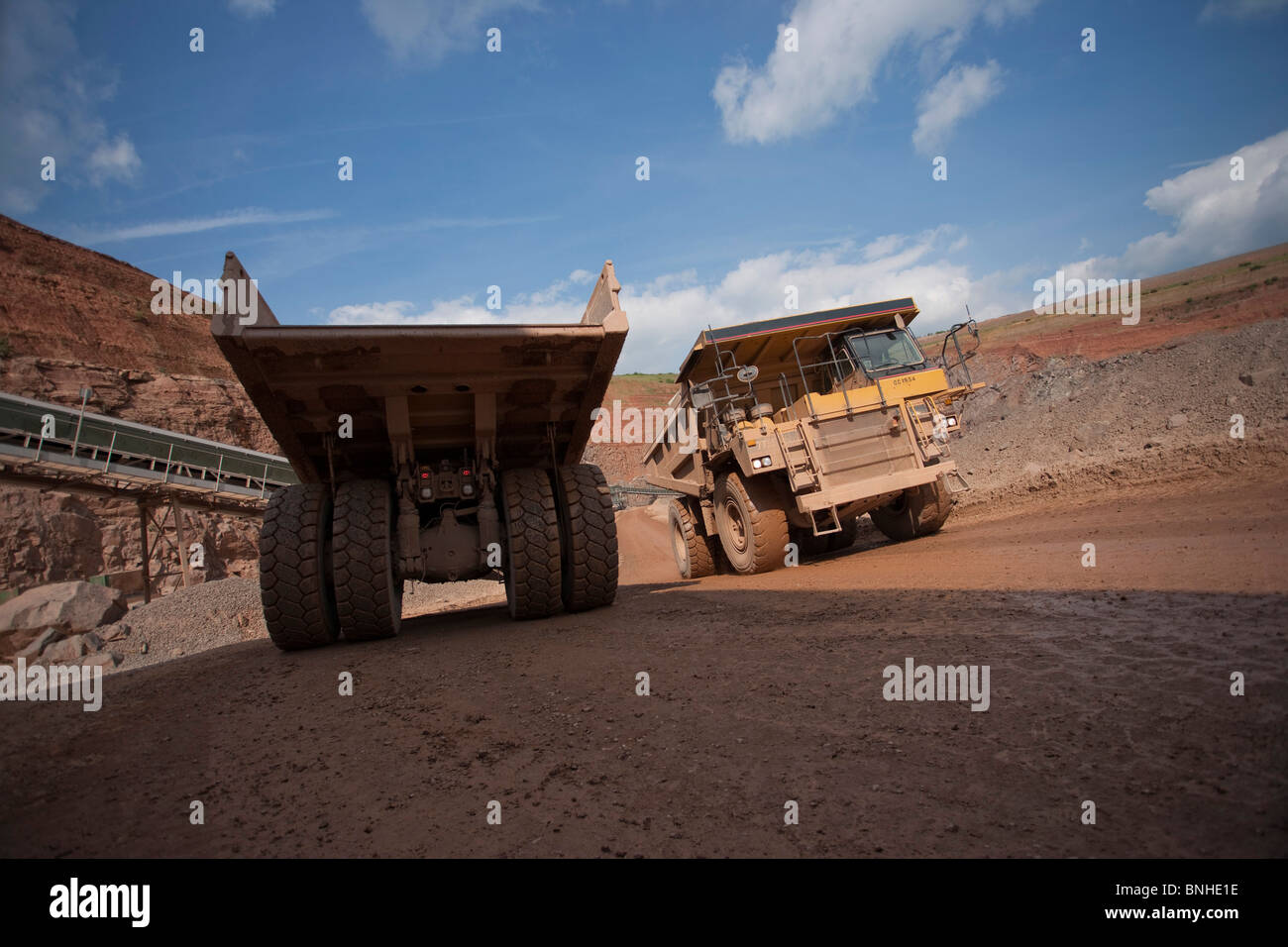 Mining dump trucks hi-res stock photography and images - Alamy