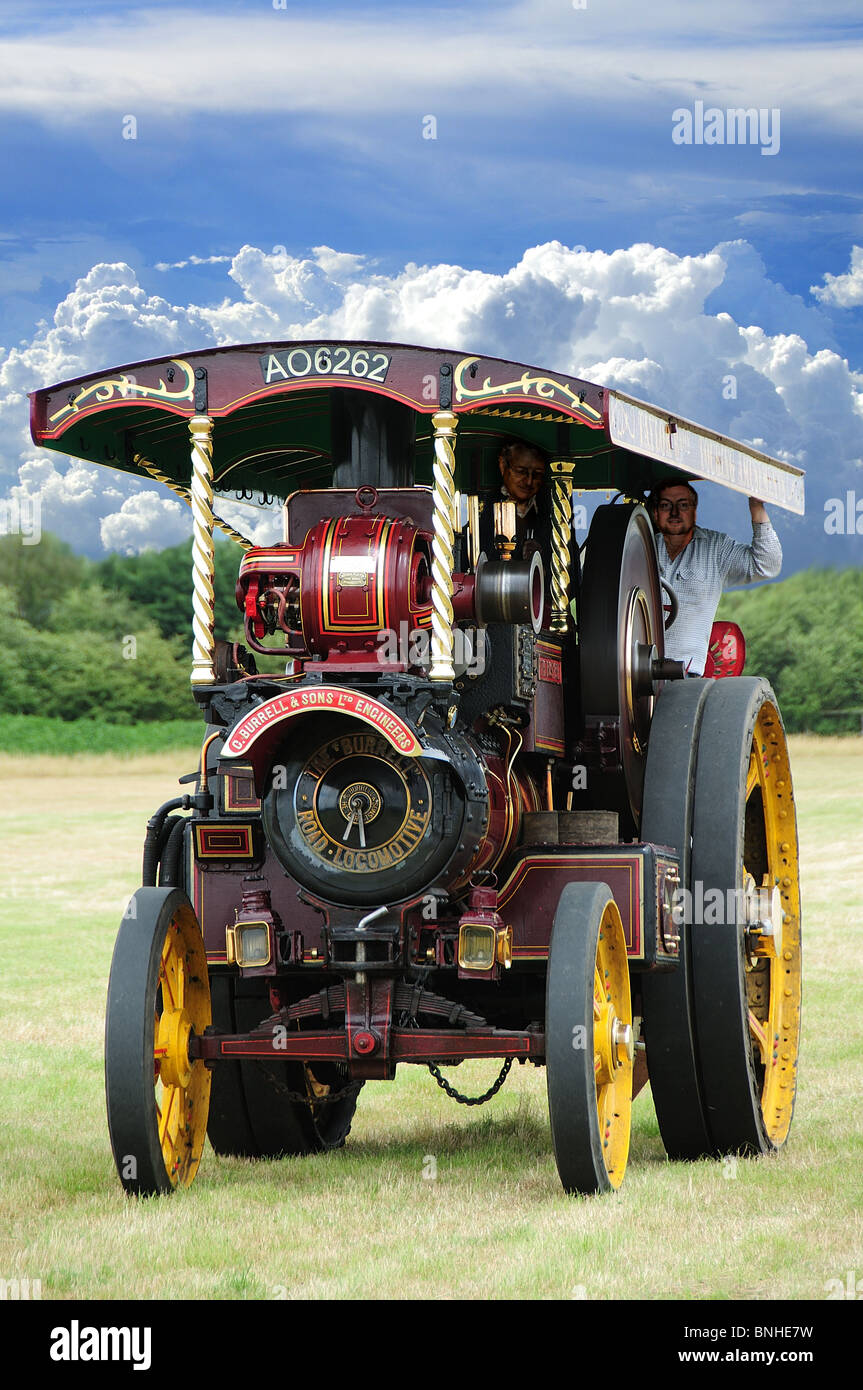Steam Traction Engine Stock Photo - Alamy