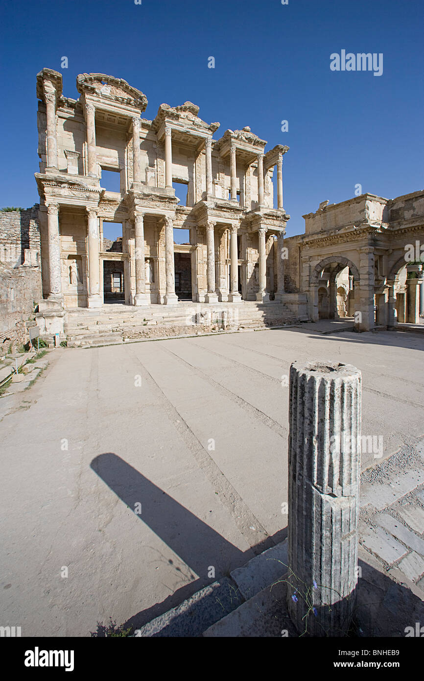Turkey June 2008 Ephesus city ancient city ancient site historic ruin ...