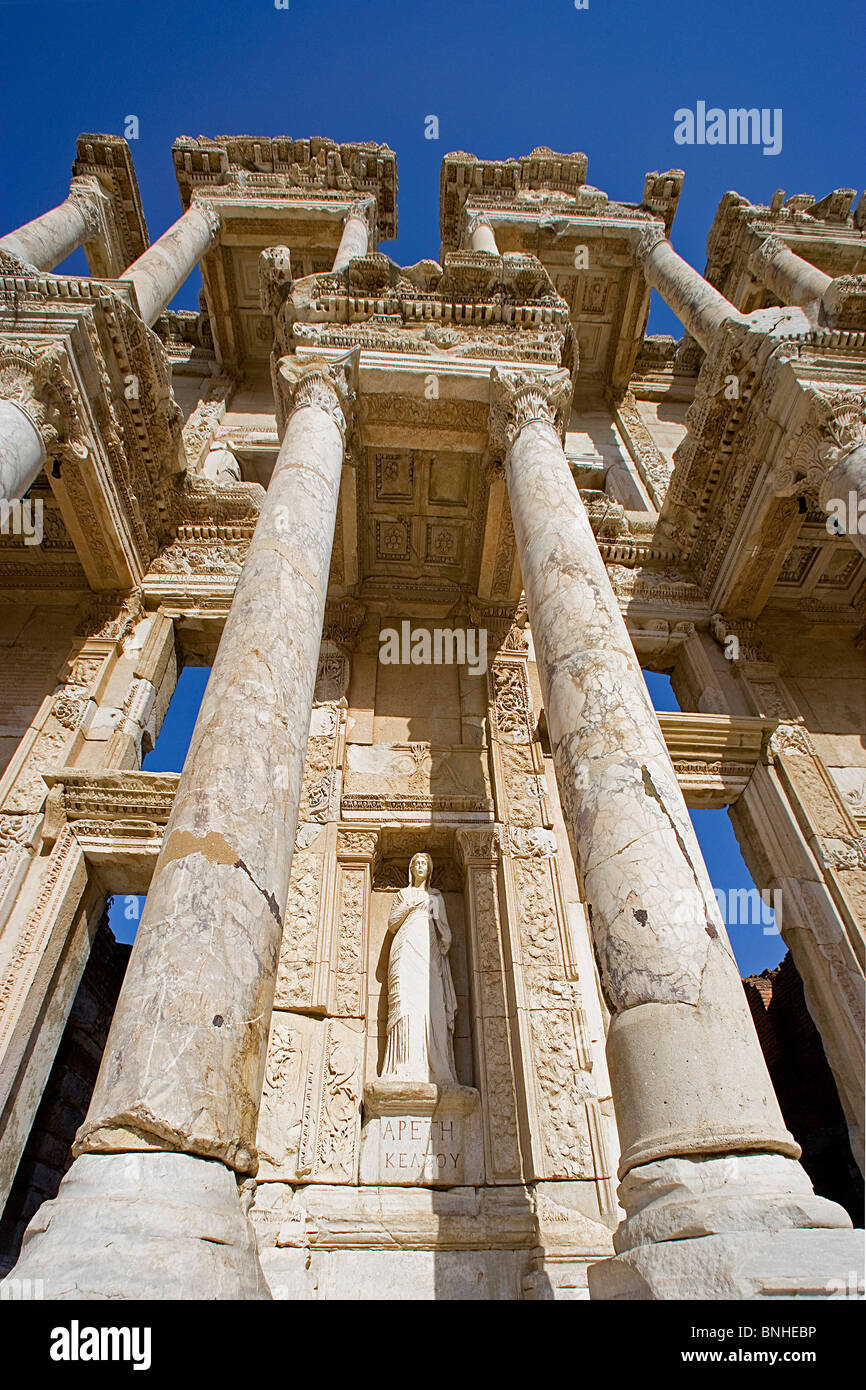 Turkey June 2008 Ephesus city ancient city ancient site historic ruin ...