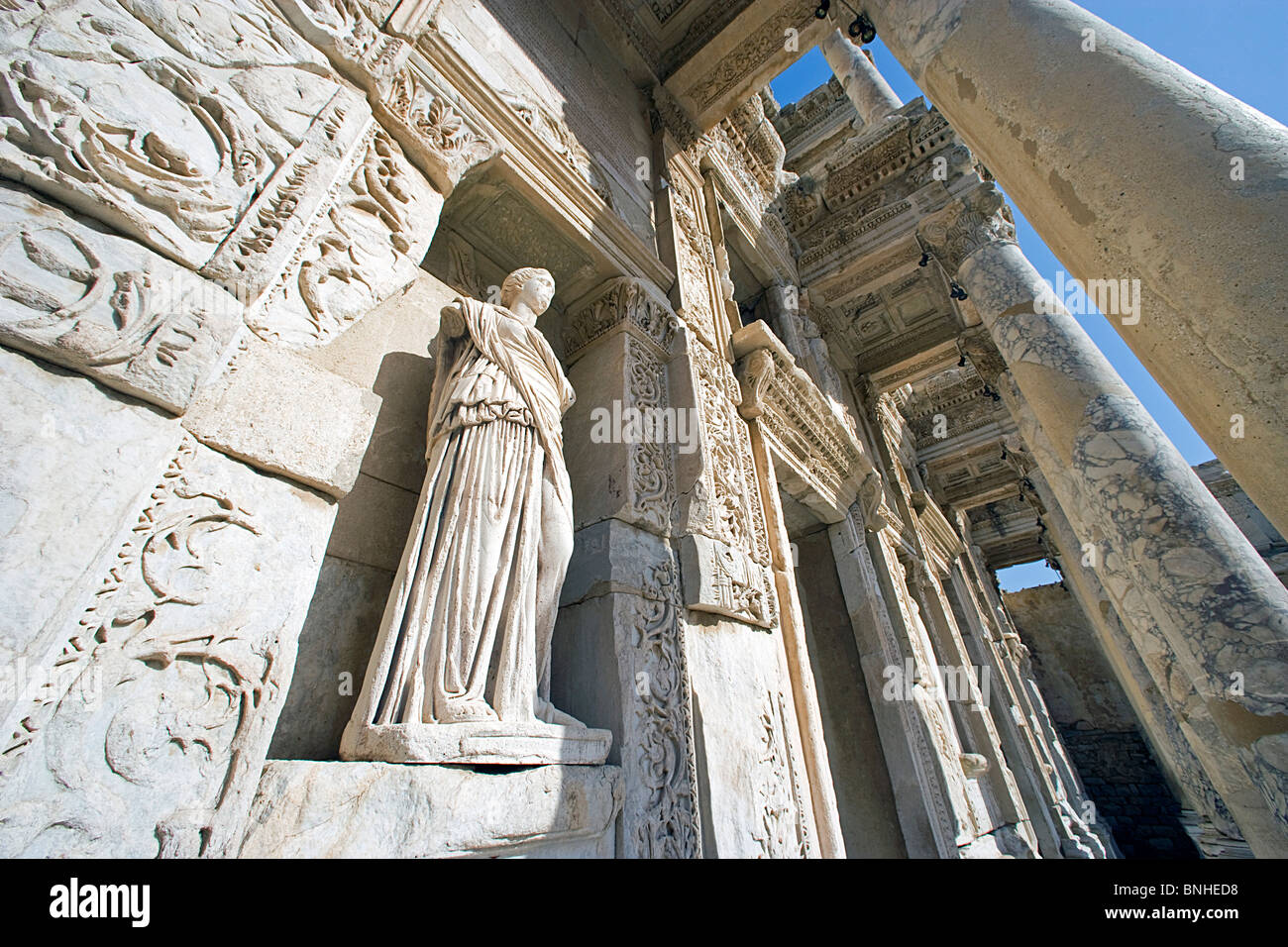 Turkey June 2008 Ephesus city ancient city ancient site historic ruin ...
