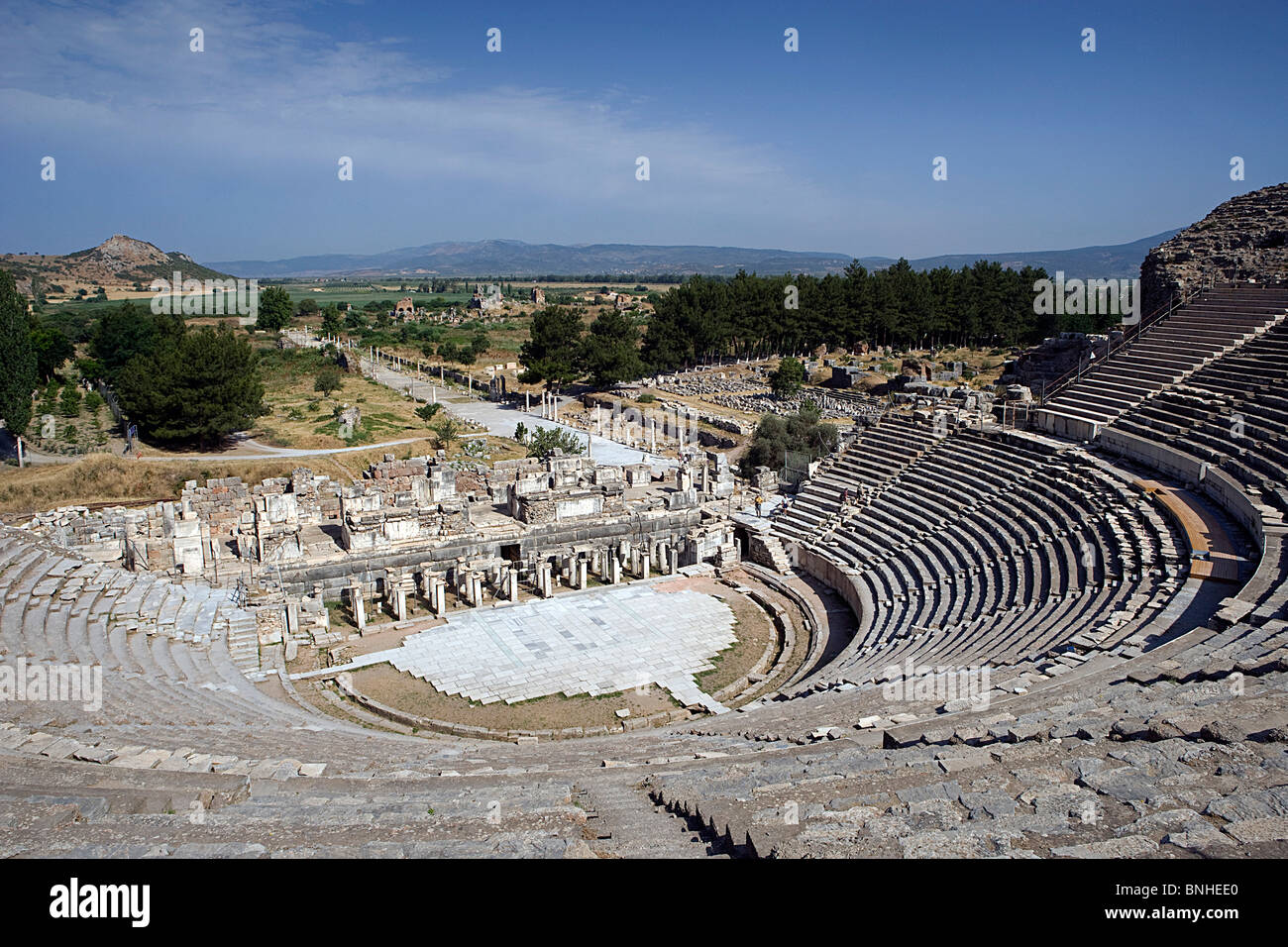 Turkey June 2008 Ephesus city ancient city ancient site historic ruin ...