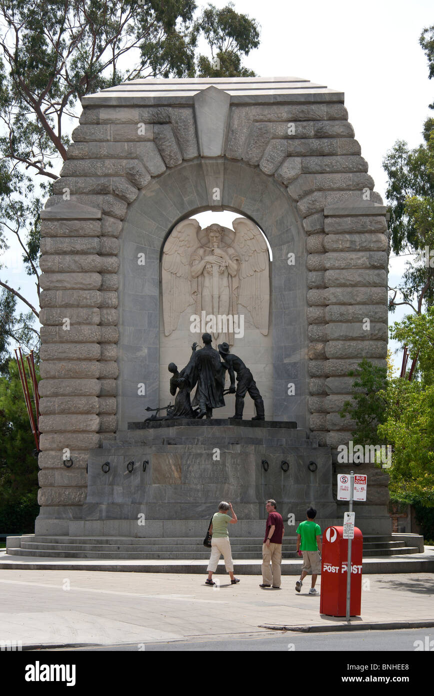 War Memorial in the centre of Adelaide, South Australia Stock Photo - Alamy