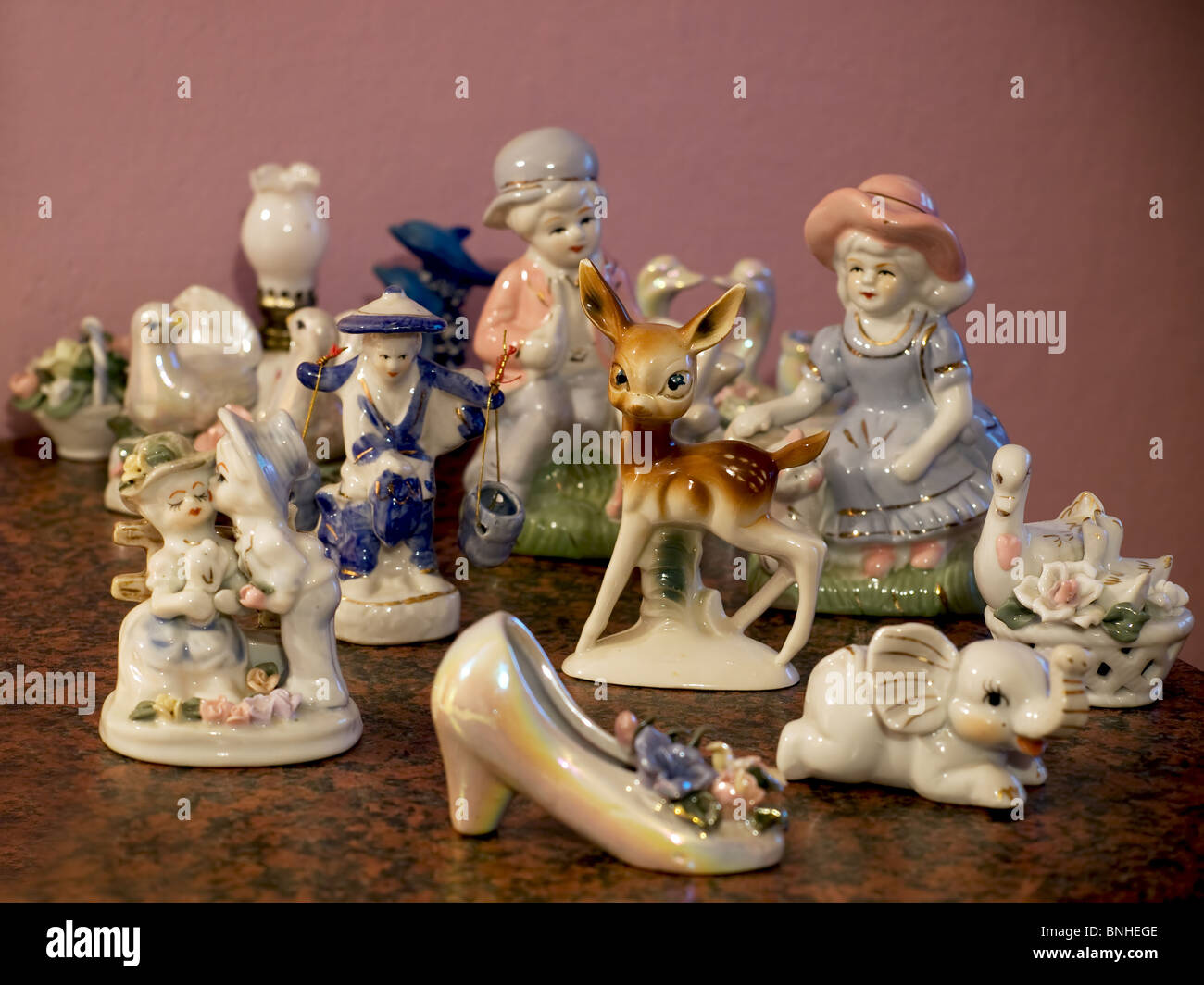 Porcelain miniature hi-res stock photography and images - Alamy